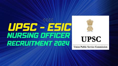 Upsc Esic 1930 Nursing Officer Final Result 2025