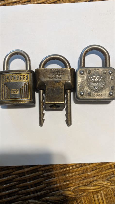 Any Help On IDing The Age Use Of These Locks My Wonderful Partner Just Surprised Me With R
