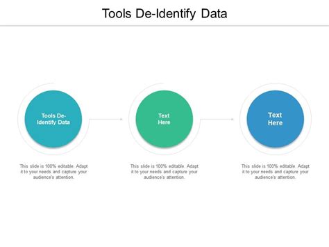 Tools De Identify Data Ppt Powerpoint Presentation Outline Topics Cpb