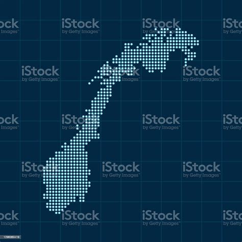 Ilustración De Mapa De Noruega Y Más Vectores Libres De Derechos De