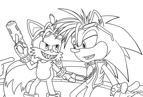 Tails Raised By Manic And Sahdow Alternate By Lord Kiyo On Deviantart