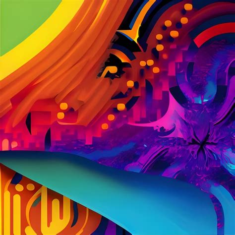 Colorful Abstract Background Premium Ai Generated Image