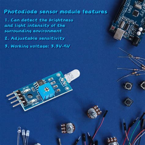 Snapklik EC Buying Photodiode Sensor Module 4 Pins Photodiode