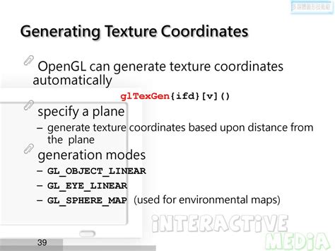 3d Game Programming Texture Mapping Ppt Download