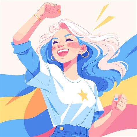 Premium Vector Celebrate Transgender Identity Poster