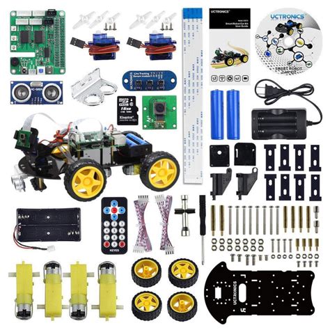 Robot Car Kit 4 Wheel Robot Platform With Botland Robotic Shop