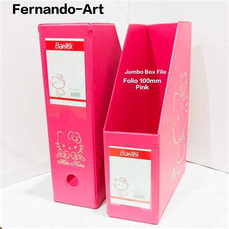 Jual Bantex Jumbo Box File Folio 100mm Tempat Penyimpanan Kotak