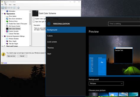 Enable The Dark Theme For Settings And Modern Apps In Windows