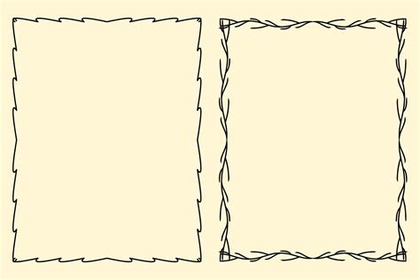 Simple Page Border 11959410 Vector Art At Vecteezy