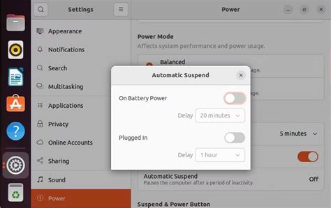 Cách Vô Hiệu Hóa Tính Năng Auto Suspend Trong Linux