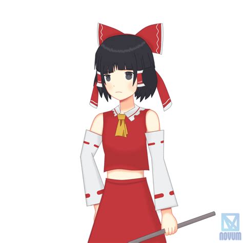 Reimu Ddlc Sprite Rtouhou