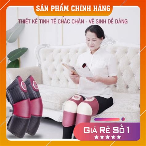 Máy Massage đầu Gối Máy Massage đùi Thư Giãn Bắp Chân Rung Nóng điều