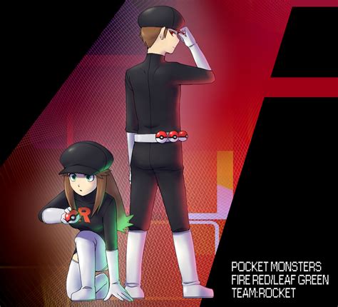 Horizontal Stripes Leaf Pokemon Team Rocket Grunt Female Creatures Company Game Freak