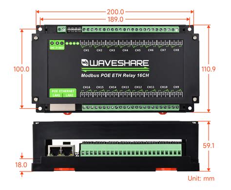 Buy Waveshare 8 Ch Ethernet Relay Module Online
