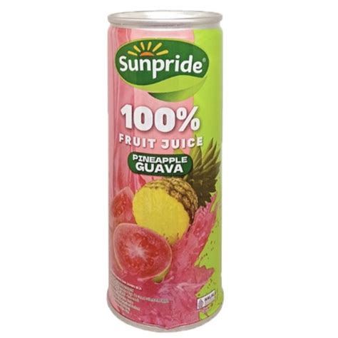 Jual Sunpride Fruit Juice Guava Kaleng 220ml Shopee Indonesia