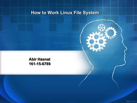 linux file system ppt