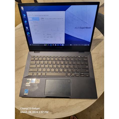 Asus Expertbook B5302f Flip Core I7 1165g7 8gb 512gb Nvme Ssd Shopee