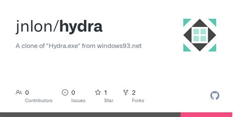 GitHub Jnlon Hydra A Clone Of Hydra Exe From Windows93 Net