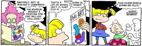 Nickalive Classic Rugrats Comic Strip For November Nickelodeon