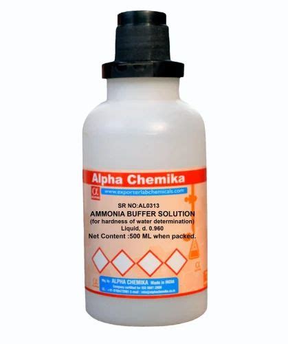 Ammonia Buffer Solution Grade Standard Chemical Grade At ₹ 214litre