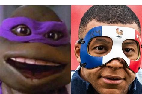 Se Hizo Canon Mbappé Entrena Con Máscara Y Parece Tortuga Ninja