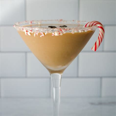 Holiday White Chocolate Peppermint Martini Recipe Coastal Wandering