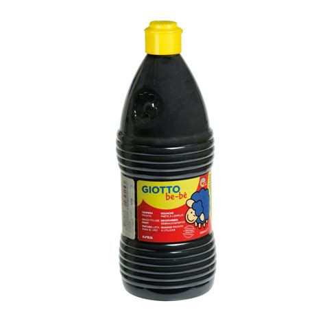 Guache Líquido Giotto Be Bé 1 Litro 467524 Preto