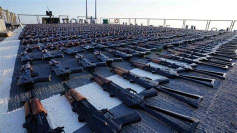 Us Intercepts Iranian Shipment Of 2000 Assault Rifles Destined For