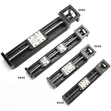 Mm Position Accuracy Linear Module High Rigidity Ball Screw Actuator Motorized Rail Guide