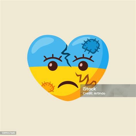 우크라이나 슬프다 심장 기에 대한 스톡 벡터 아트 및 기타 이미지 기 벡터 비탄 Istock
