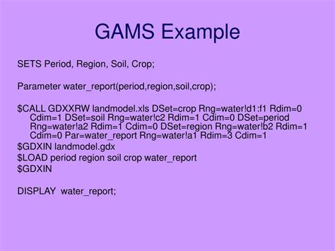 Ppt Gams Links Powerpoint Presentation Free Download Id5139494