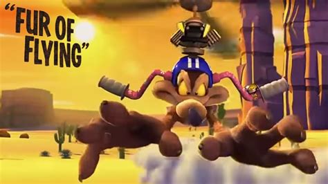 Fur Of Flying 2010 Looney Tunes Wile E Coyote And Road Runner Cartoon