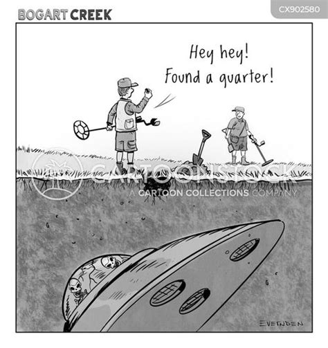 Metal Detecting Cartoons And Comics Funny Pictures From Cartoonstock