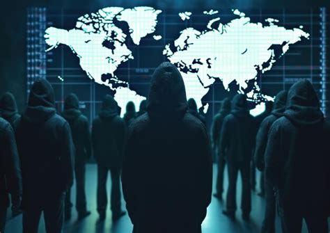 Premium Photo Hackers With Hoodies Hacker Group Organization Or