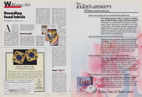 Diet Decoding Food Labels Vogue October 1988
