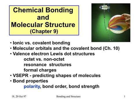 Chemical Bonding And Molecular Structure General Chemistryppt
