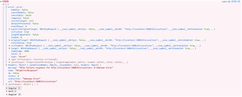 Unknown Error When Using Angular 8 Client And Python Flask Stack