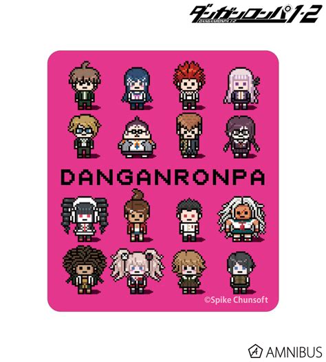 ダンガンロンパ1・2 Reload ドット絵モチーフステッカー Vera Amnibusアムニバス