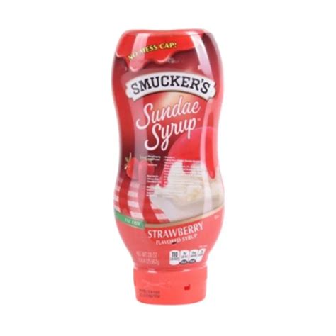 Smuckers Sundae Syrup Strawberry 567 Gram Lazada Indonesia