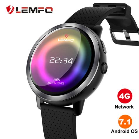 LEMFO LEM8 Smart Watch Android 7 1 LTE 4G Sim WIFI 1 39 Inch 2MP Camera