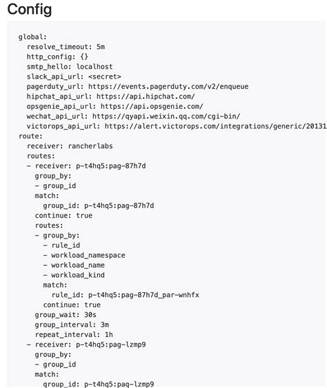 Can Not Update Alertmanageryaml To Alertmanager Config · Issue 18398