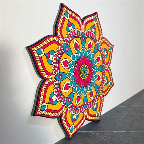 Colorful Mandala Art Wall Decor