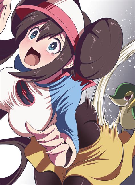 Rosa And Snivy Pokemon And 2 More Drawn By Fujitakanasu Danbooru