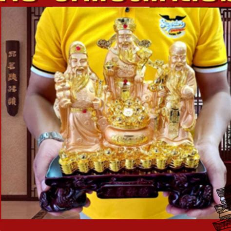 ฮก ลก ซิ่ว เทพนำโชค ลาภ ฮกลกซิ่ว เทพเจ้า ชื่อเสียงเงินทอง 11 5นิ้ว พร้อมส่ง Shopee Thailand