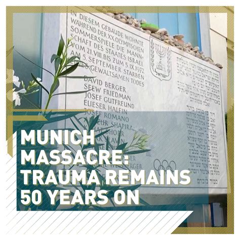 Widows Of The Munich Olympics Massacre Say Trauma Will Remain CGTN