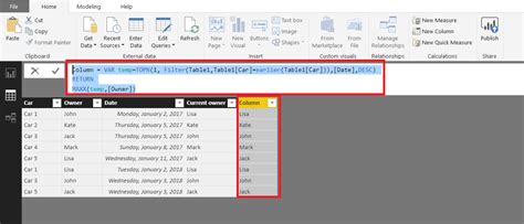 solved create new column current owner microsoft fabric community