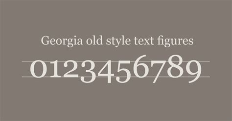 Old Style Numerals The Right Choice For A Traditional Look Fluidable