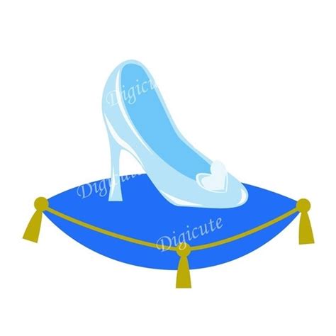 Glass Slipper Clip Art And Glass Slipper Clip Art Clip Art Images