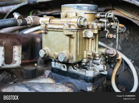Old Carburetor On Image And Photo Free Trial Bigstock
