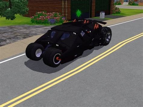 The Tumbler Batmobile 2005 The Sims 3 Loverslab